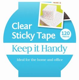 Wholesale Clear Sticky Tape - Pack Of 4 x 30 Meters - UK Pound Shop ...