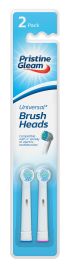Wholesale Pristine Gleam Universal Power Toothbrush Heads - Pack of 2 ...