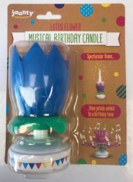 Wholesale Jaunty Partyware Musical Birthday Candle with Spectacular ...