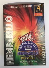 Wholesale Hemp A Rillo Mix n Roll Tobacco Free Royal Blunts - Pack of ...