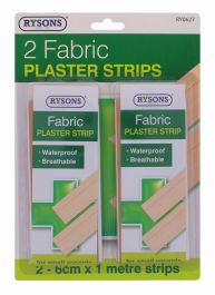 2 FABRIC PLASTER STRIPS