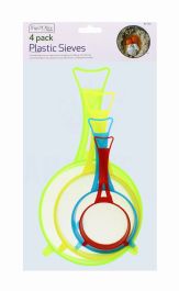 PLASTIC SIEVES 4 PACK