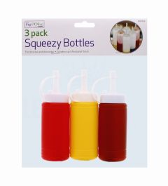 SQUEEZY BOTTLES 3 PACK