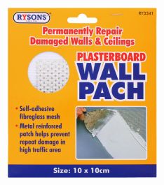 PLASTERBOARD WALL PATCH