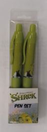 Wholesale DreamWorks Shrek Pen Set - Green - Pack of 2 - UK Pound Shop ...