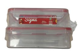 Wholesale Max Housewares Clip Lock Sigma Container - 500ml - Pack of 2 ...