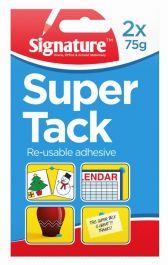 Wholesale Signature Reusable Adhesive Super Tack - 2 x 75G - UK Pound ...