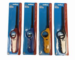 Wholesale Bull Brand Refillable Long Pipe Utility Lighters - Assorted ...